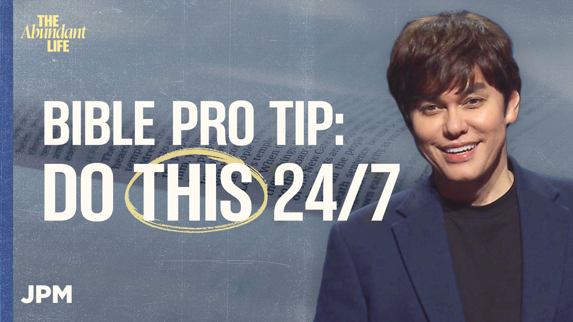 Watch Joseph Prince Broadcast - On Demand | Joseph Prince Ministries